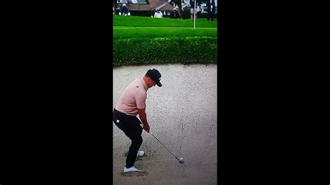 와우 환상적인 ~~미친 벙커샷 Youtube