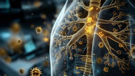 Exploring The Intricacies Of The Human Brain A Captivating X Ray Style Visualization Of Neurons