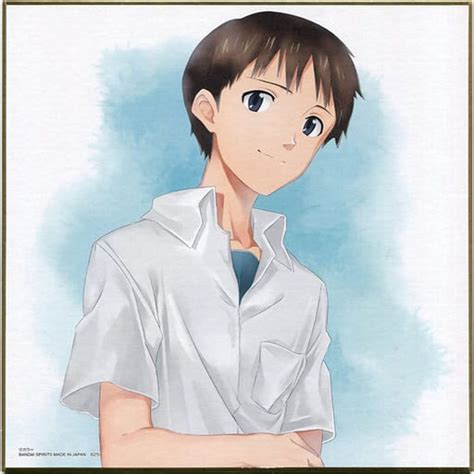 駿河屋 碇シンジ 描きおろし色紙 色コレ 「一番くじ シン・エヴァンゲリオン劇場版～エントリースタート～」 F賞（紙製品その他）