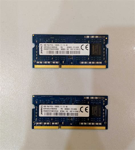 Kingston Sodimm Ddr3 8gb 4x2 Pc3l 12800s 1600 МГц 100 000 сум