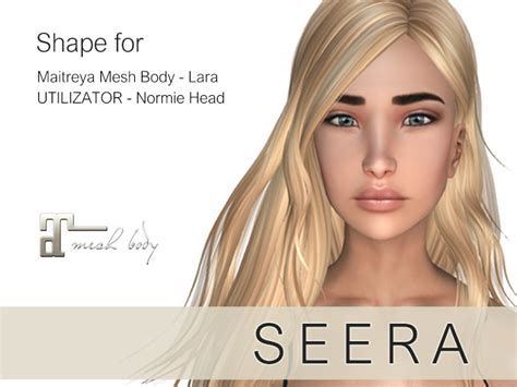 Second Life Marketplace Seera Shape For Normie Head And Maitreya Mesh