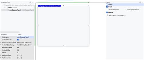 Can T Put Compoents Inside Intellij Compoenent Ui Designer Ides Support Intellij Platform