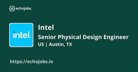 Intel Is Hiring Senior Physical Design Engineer Usd 162k 259k Austin