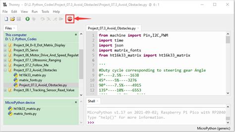Python Tutorial — Beetlebot 3 In 1 Robot For Pico Documentation