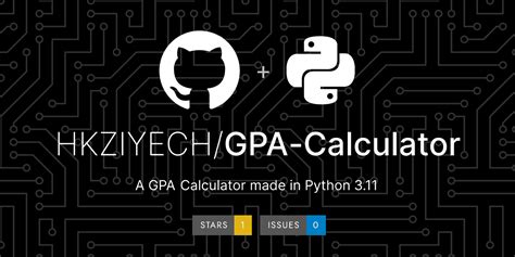 Github Hkziyechgpa Calculator A Gpa Calculator