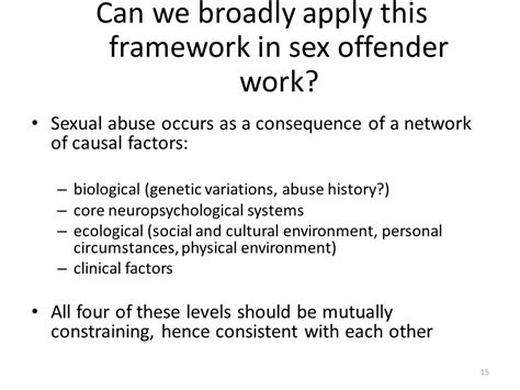 The Way Forward For Sex Offender Treatment Ppt Download The Way Forward For Sex Offender Treatment Ppt Download