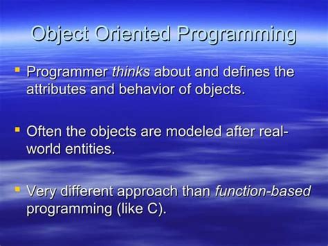 Classes Objects In Java