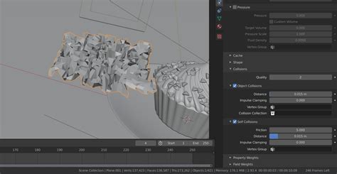 Animation Cloth Simulation Strange Behaviour Blender Stack Exchange