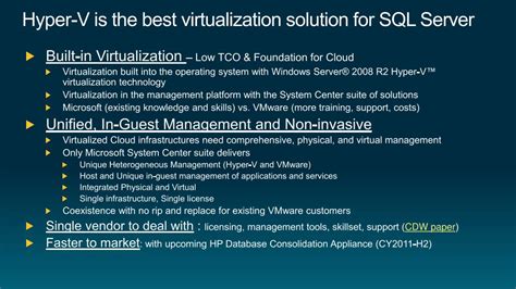 Ppt Optimize Sql Server For Private Cloud Powerpoint Presentation