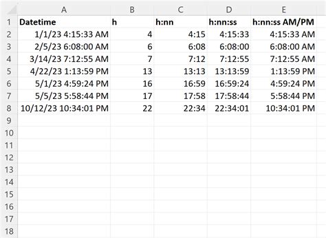How To Format Time In Vba With Examples
