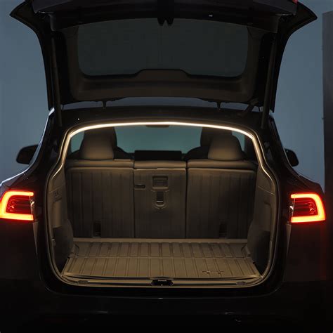 Model Y 後備箱車尾內飾照明氣氛燈條 Tparts