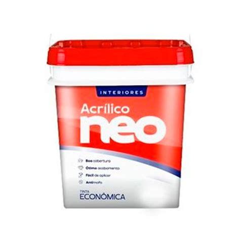 TINTA ACRILICA FOSCO NEO 18L GELO BALDE DACAR