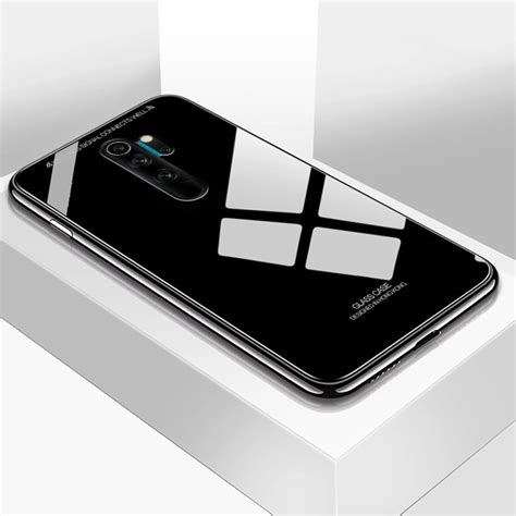 Vaku ® Redmi Note 8 Pro Club Series Ultra Shine Luxurious Tempered Finish Silicone Frame Thin