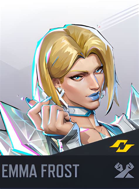 Emma Frost Marvel Rivals Vanguard Character