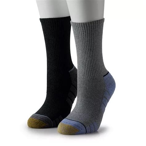 Goldtoe 2 Pack Eco Performance Crew Socks
