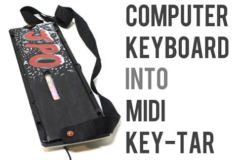 turn keyboard into midi controller jaygost
