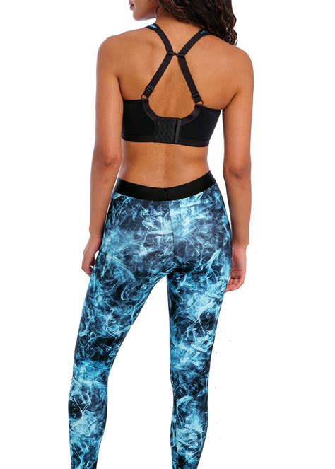 Dynamic Galactic Soft Cup Crop Top Sports Bra From Freya