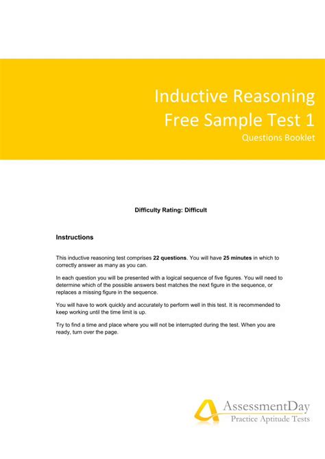 PDF Inductive Reasoning Test 1 DOKUMEN TIPS