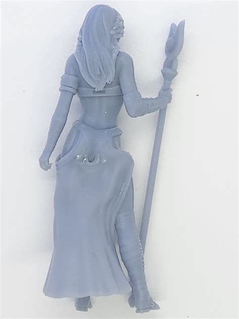 Human Female Sorceress 32mm 75mm Scale Miniature Hyborian Age Dandd Conan
