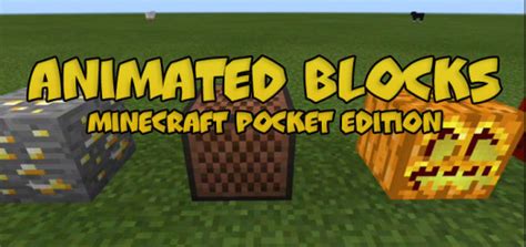 Animated Blocks Texture Pack [minecraft Pe 0 16 0] Mines