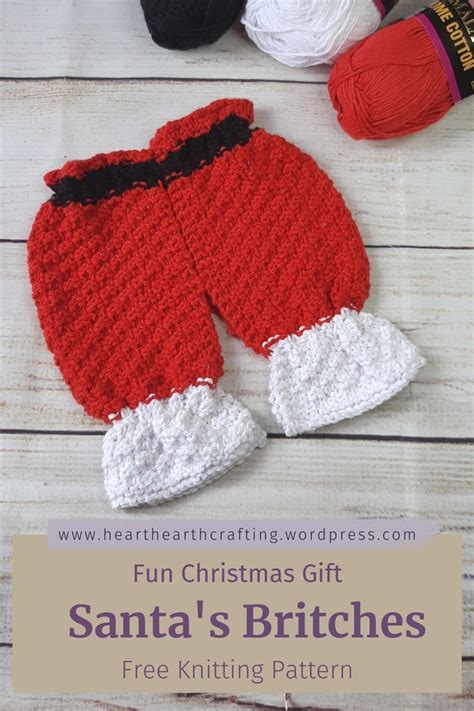 Santas Britches Free Dishcloth Knitting Pattern Dishcloth