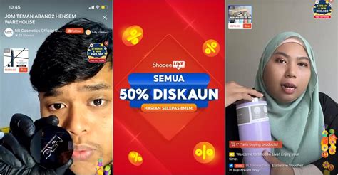 Rahsia Nak Dapat Diskaun Shopee Terbongkar Cuma Perlu Join Shopee Live Je