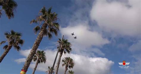 Aviones F 18 Sobrevolarán Santa Cruz De Tenerife Y Las Palmas De Gran