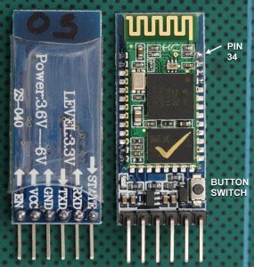 Arduino With Hc Zs Bluetooth Module At Mode Martyn Currey