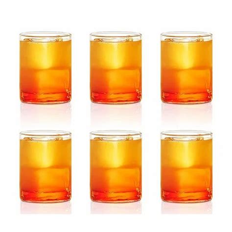 Borosil Vision Glass Set 120 ML Set Of 6 Transparent At 290