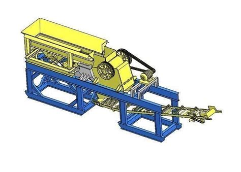 3d Digital Simulation Drawing Of A New Crusher 3d Model Cgtrader
