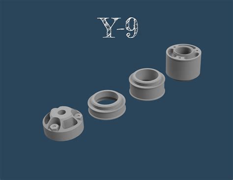 Stl File Hexagon Silencer Model Airsoft 🔫 ・3d Printer Design To