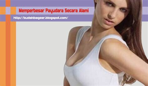 Budak Bageer Memperbesar Payudara Secara Alami