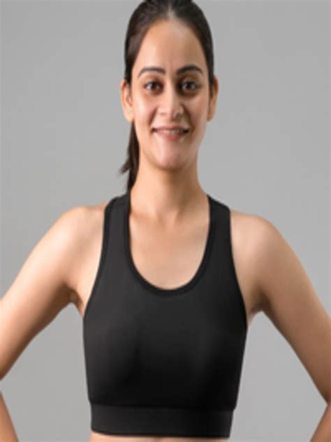 Buy Flurr Non Wired Full Coverage Anti Odour Moisture Wicking Workout