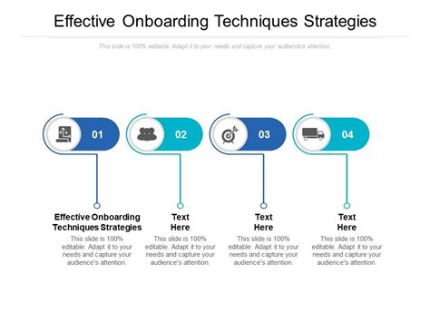 Effective Onboarding Techniques Strategies Ppt PowerPoint Presentation Portfolio Graphic Images Cpb
