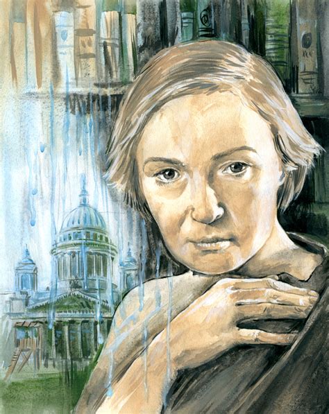 Иллюстрация Ольга Берггольц в стиле декоративный живопись книжная