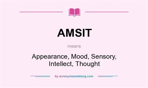 Amsit Appearance Mood Sensory Intellect Thought In Undefined By