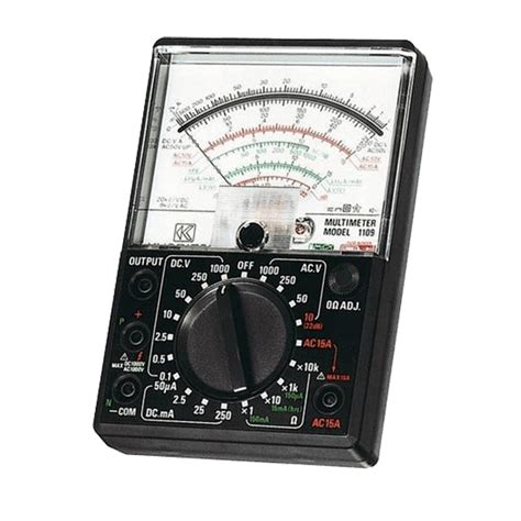 Kyoritsu Analog Multimeter 1000v Acdc 1109 Thames Electrical