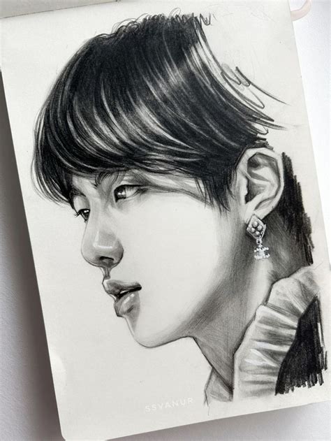 Kim Seokjin By Ssvanur Kim Seokjin Seokjin Drawings