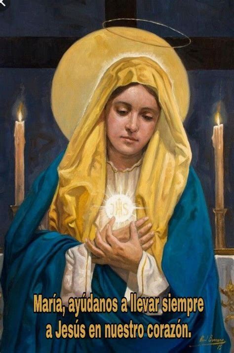 Pin De Miladys Em Fe Católica Imagens Religiosas Maria Eucharist