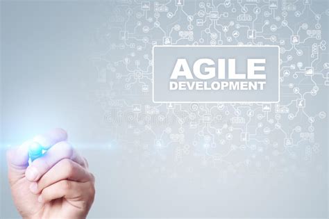 Agile Development Software And Application Programming Concept On