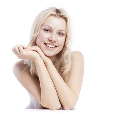 Belle Fille Avec Le Joli Sourire Photo Stock Image Du Sain Femelle