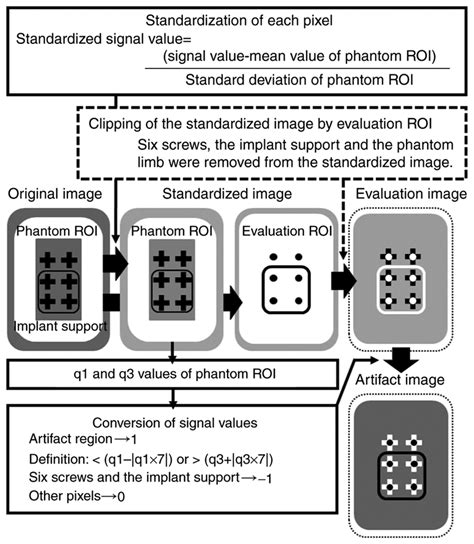 The Process Of Quantitative Evaluation Of Artifacts In Mr Images Cross