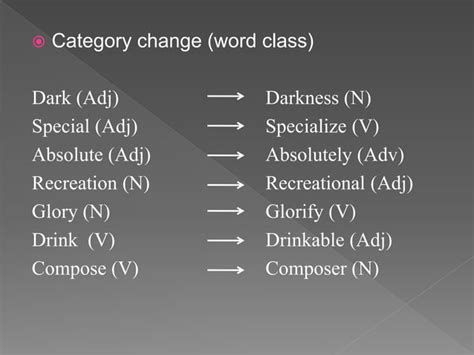 Further Examples Of Inflection Ppt Free Download