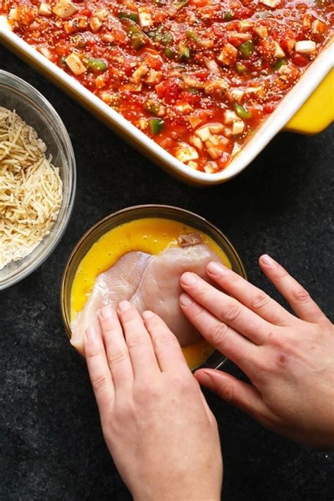 Chicken Parmesan Quinoa Casserole Fit Foodie Finds