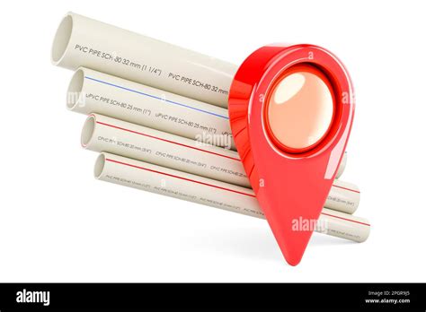 Pvc Pipes Composite Pipe Upvc Pipe Cpvc Pipe With Map Pointer 3d