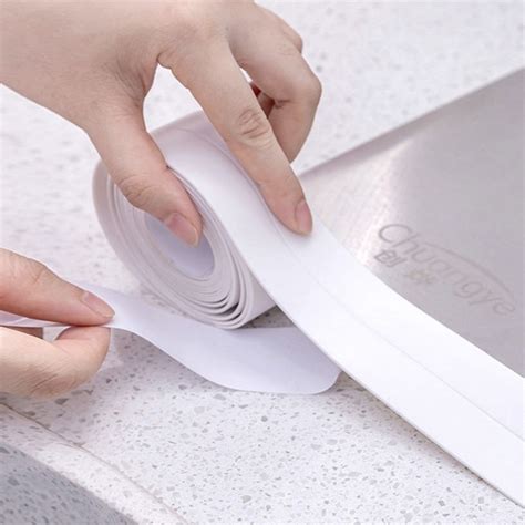 방수 실리콘 테이프 욕실 변기 주방 싱크대 틈새 곰팡이방지 폭22cm 온채널