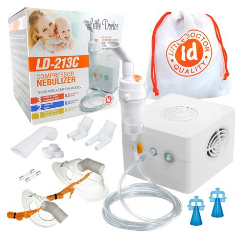 INHALATOR TŁOKOWY NEBULIZATOR DROGI ODDECHOWE NOS 8887786800572