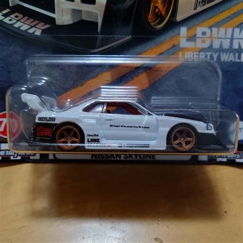 Hot Wheels Lb Er34 Super Silhouette Nissan Skyline Lbwk Liberty Walk