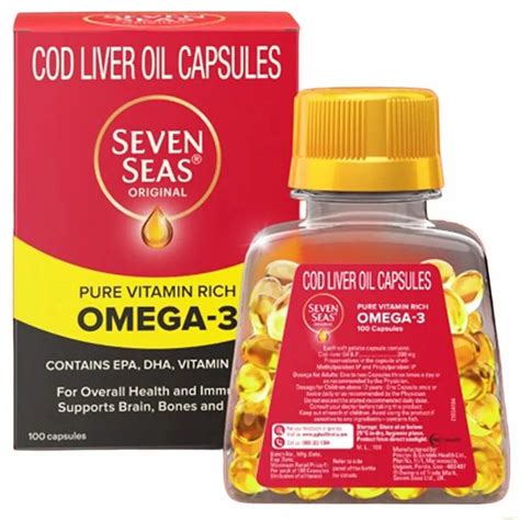 Seven Seas Cod Liver Oil Capsule Pack Of 500 At ₹ 42471bottle In
