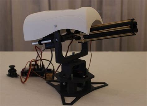 Construye Una Torreta Móvil Lanzadora De Proyectiles Con Arduino